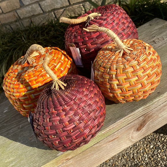 Threshold | Other | New Threshold Woven Pumpkins | Poshmark